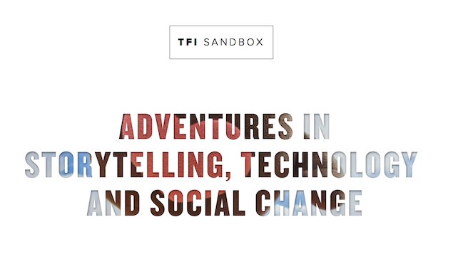 Come Play in the TFI Sandbox | Tribeca